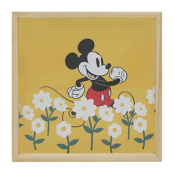 Celebrate Together Disney Wood Mickey Spring Frame Wall Art