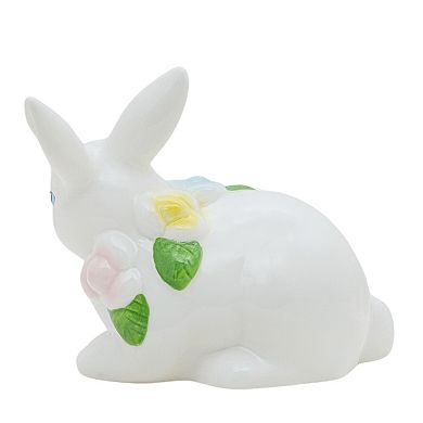 Celebrate Together™ Easter Ceramic LED Laying Bunny Figurine