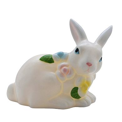 Celebrate Together™ Easter Ceramic LED Laying Bunny Figurine