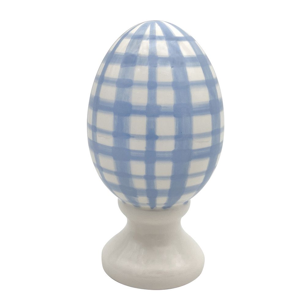 Celebrate Together™ Easter Gingham Egg Sitabout Table Decor