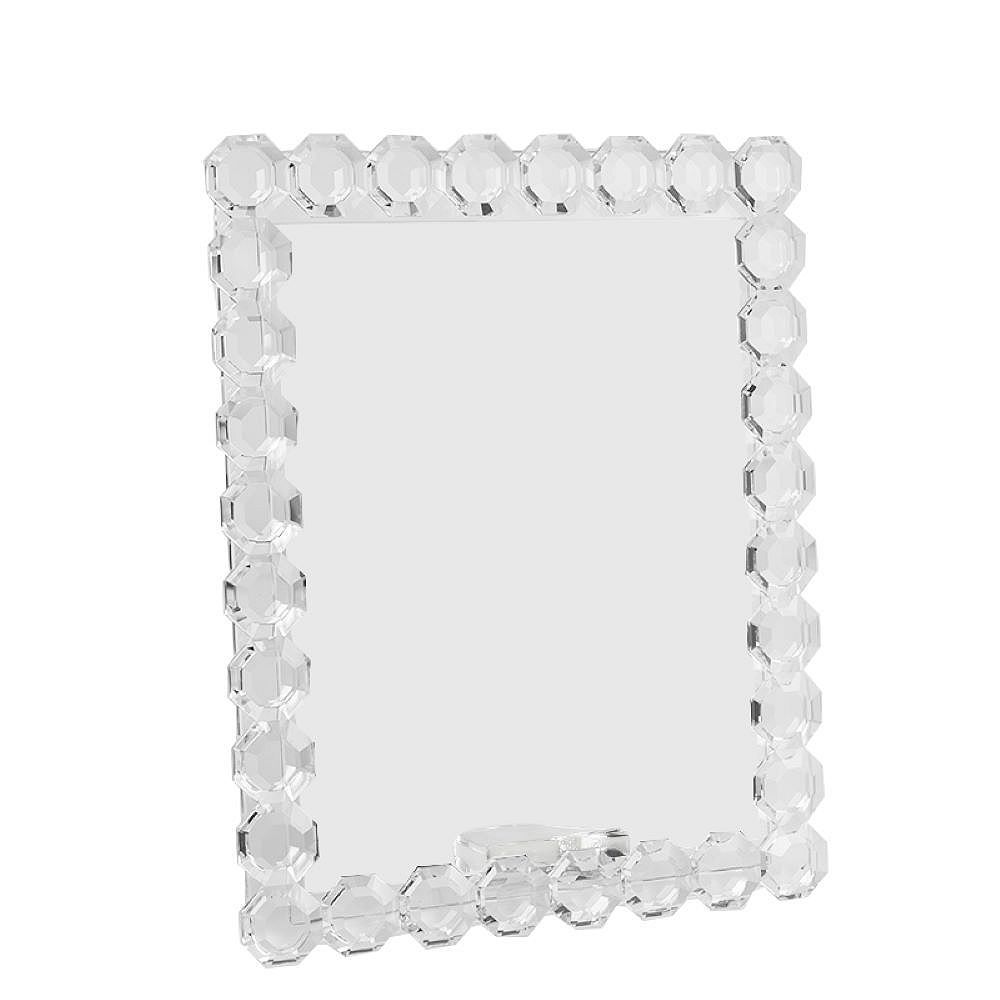 Octagon Crystal Picture Frame 8x10