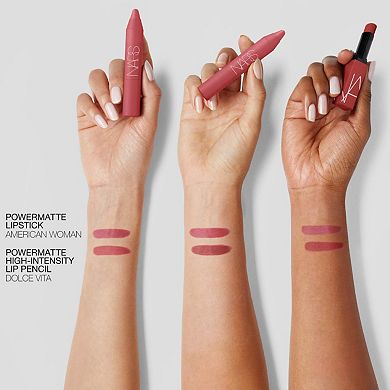 NARS Mini Powermatte Lip Pencil and Lipstick Duo Set