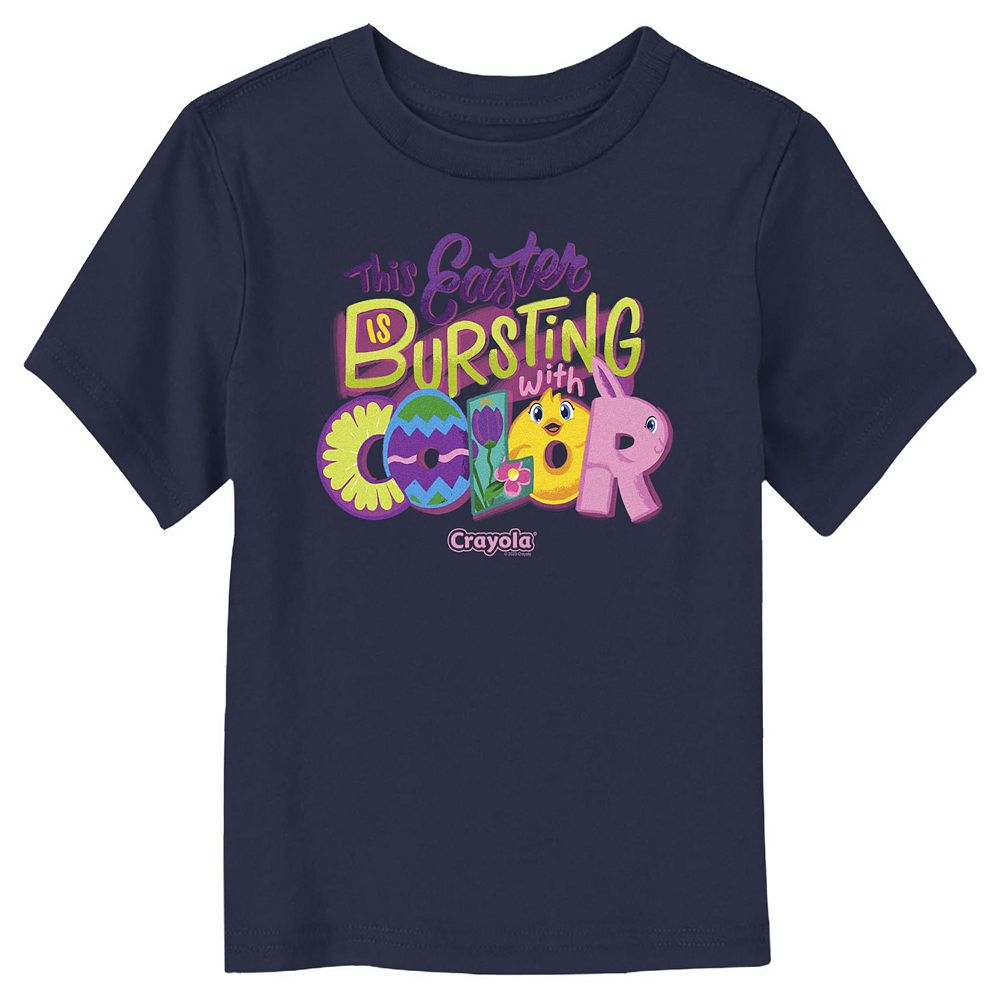Crayola Easter Bursting With Color Tee