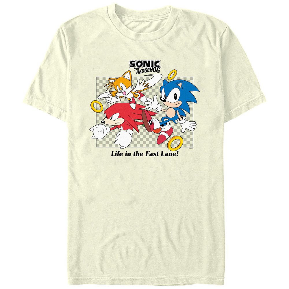 Men's Sonic The Hedgehog Running Mates Graphic Tee
