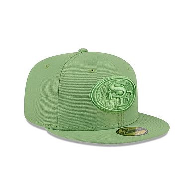 Men's New Era Green San Francisco 49ers Color Pack 59FIFTY Fitted Hat