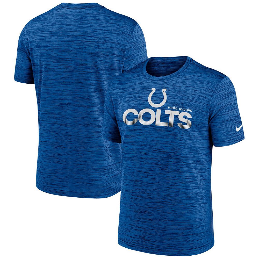 Men's Nike Royal Indianapolis Colts Blitz Velocity Modern Performance T ...
