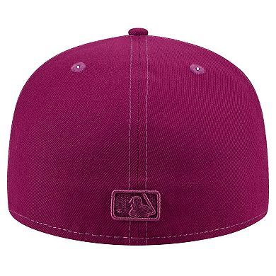 Men's New Era Purple Atlanta Braves Color Pack 59FIFTY Fitted Hat