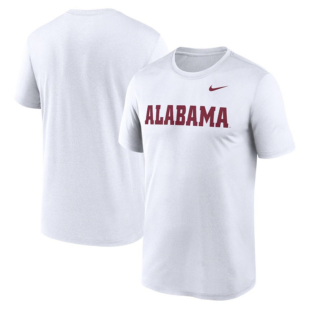 Men's Nike White Alabama Crimson Tide Primetime Legend Wordmark T-Shirt