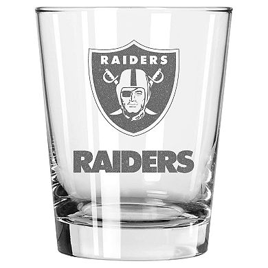 The Memory Company Las Vegas Raiders 2-Pack 15oz. Double Old Fashioned ...