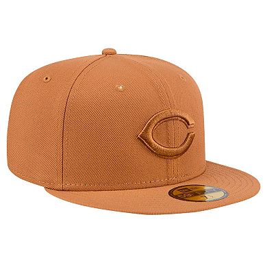 Men's New Era Brown Cincinnati Reds Color Pack 59FIFTY Fitted Hat