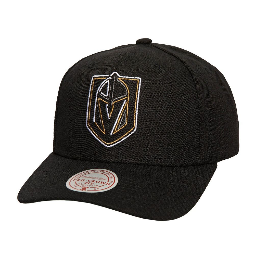 Men's Mitchell & Ness Black Vegas Golden Knights Soul Strike Neon Logo ...