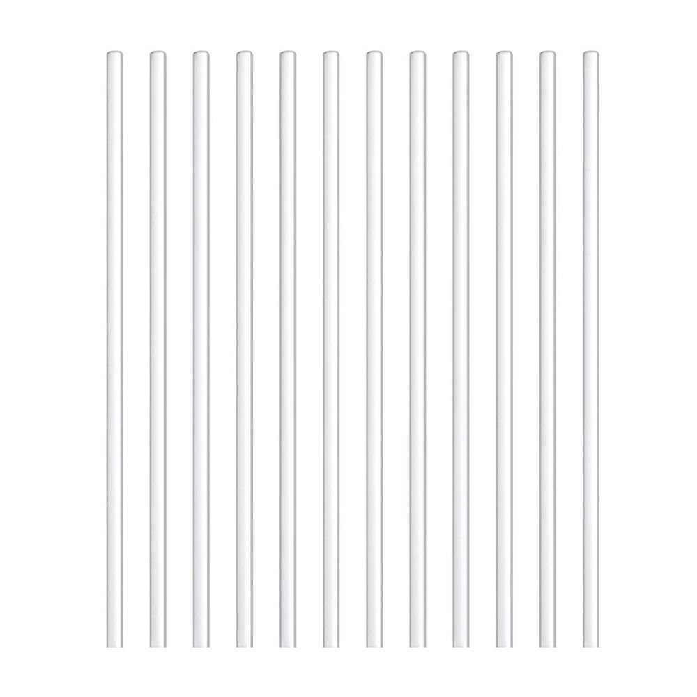 Clear Acrylic Sticks Plastic Dowel Rods Diy Crafts 12 Pcs