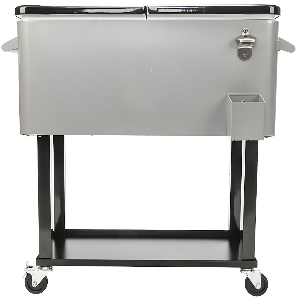 80QT Square Box with Drain Pipe - Freezer and Incubator Accessory