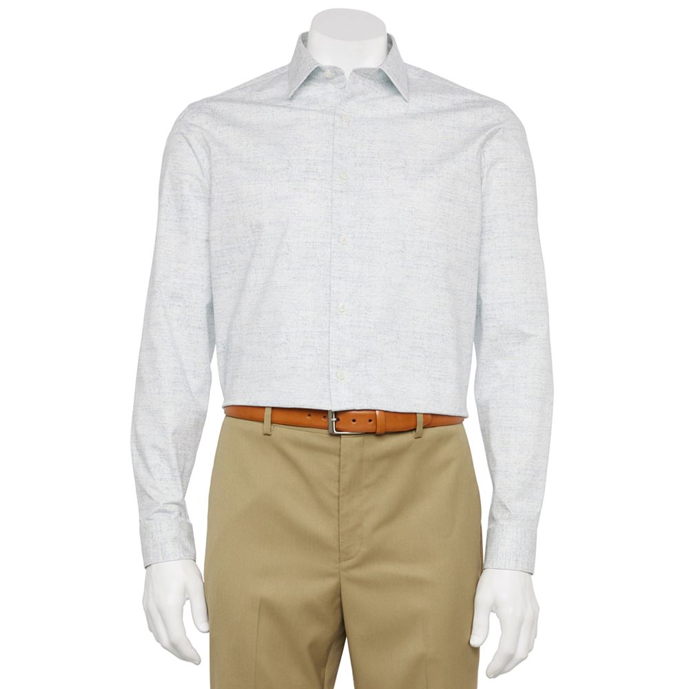 Men's Apt. 9® Premier Flex Regular-Fit Wrinkle Resistant Dress Shirt