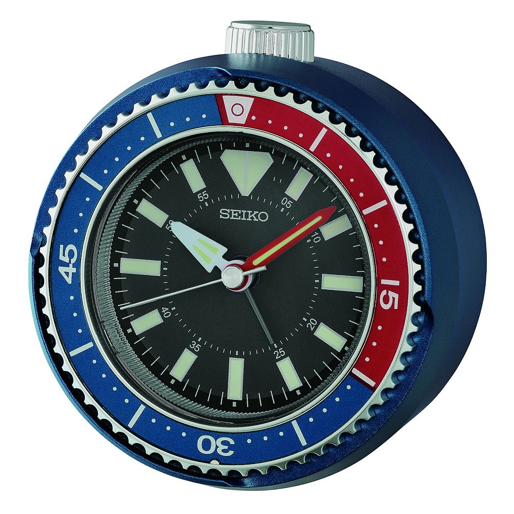 Seiko Mai Modern Rotating Bezel Alarm Clock