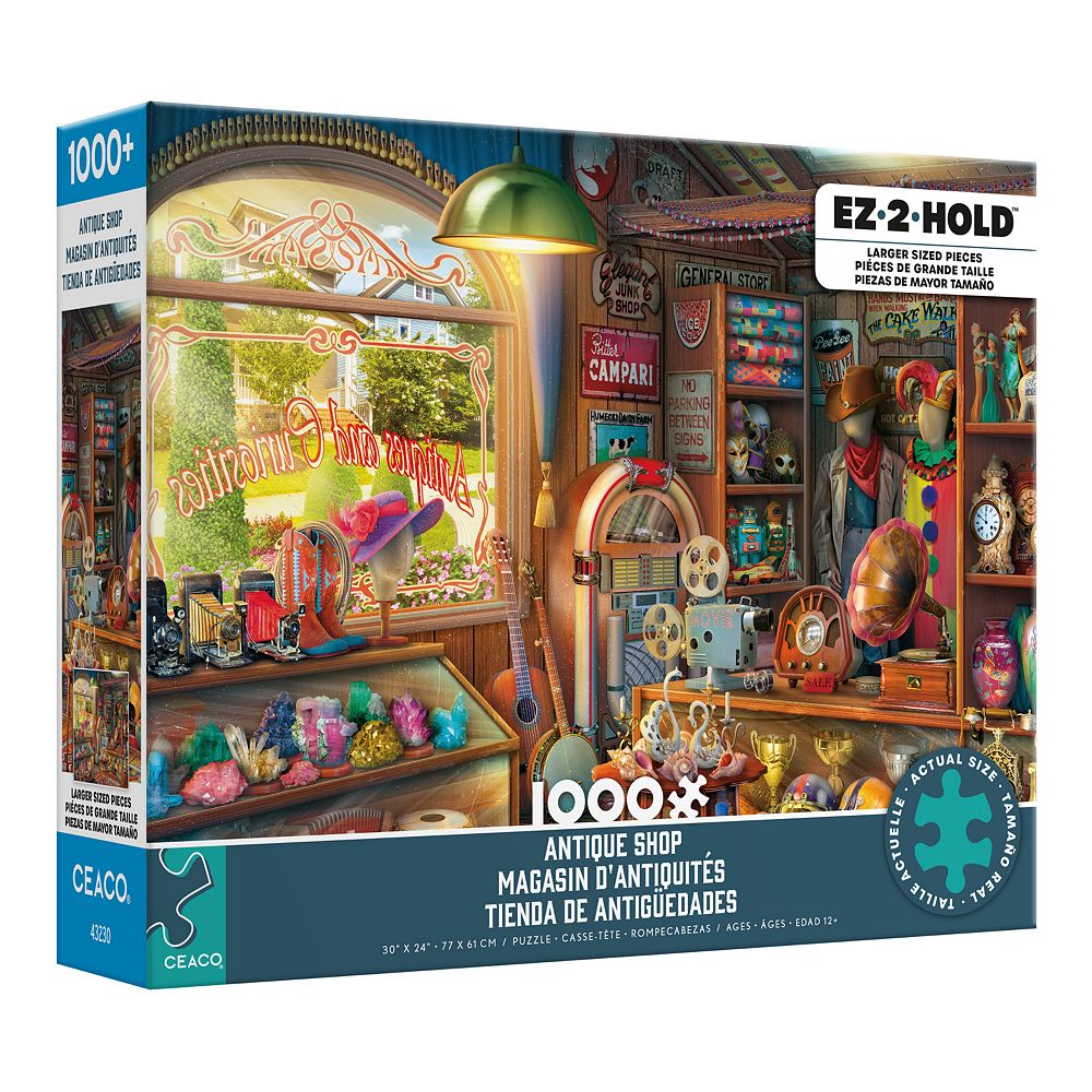 Ceaco 1000 pc. Antique Shop Oversized Jigsaw Puzzle
