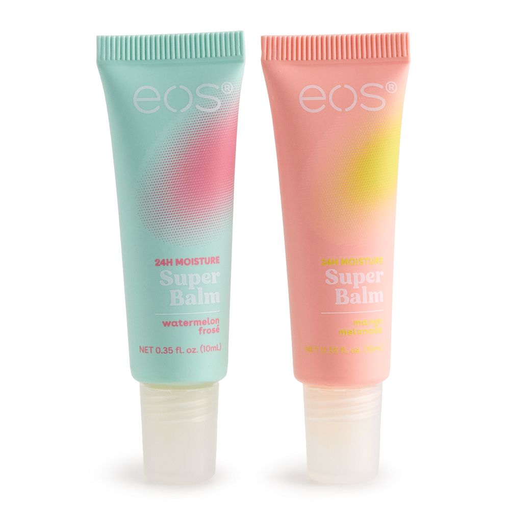 eos 24 Hour Moisture Super Balm - Mango Melonade & Watermelon Frosé 2-pk.