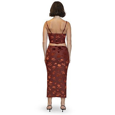 Juniors' madden girl 2-pc. Lace Cami & Maxi Skirt Set