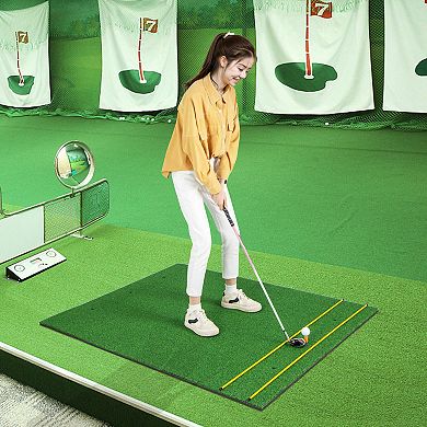 Premium Artificial Turf Mat for Indoor and Outdoor Golf Practice Green