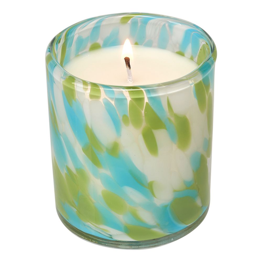Sonoma Goods For Life® Blue Citron 10-oz. Blue Green Confetti Glass ...