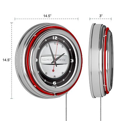 Camaro Retro Neon Wall Clock