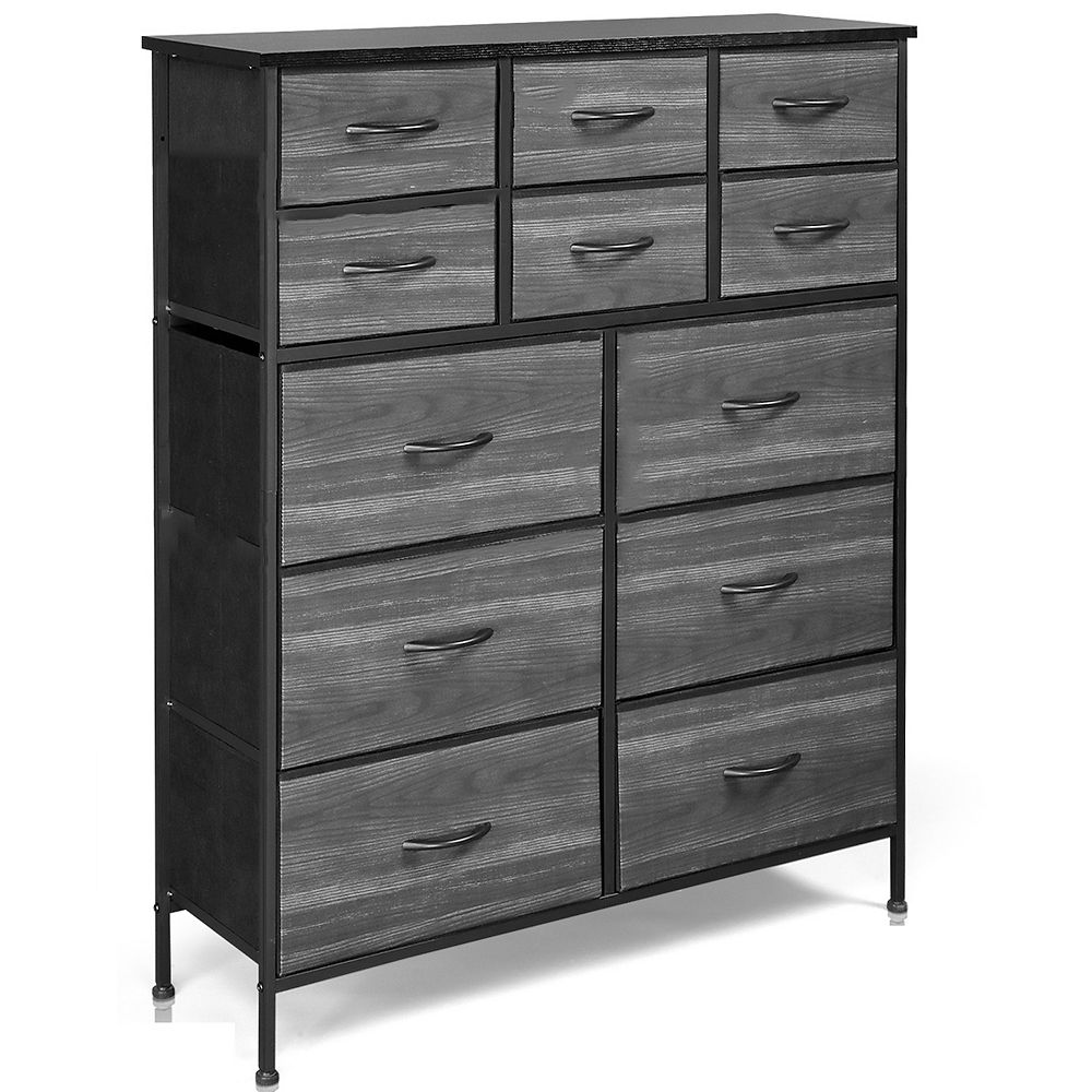 Versatile Lightweight Design Non-Woven Storage Cabinet with 12 Drawers ...