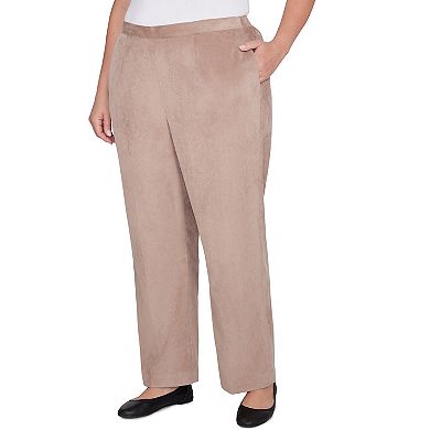 Plus Size Alfred Dunner Classic Average Length Pleated Pants