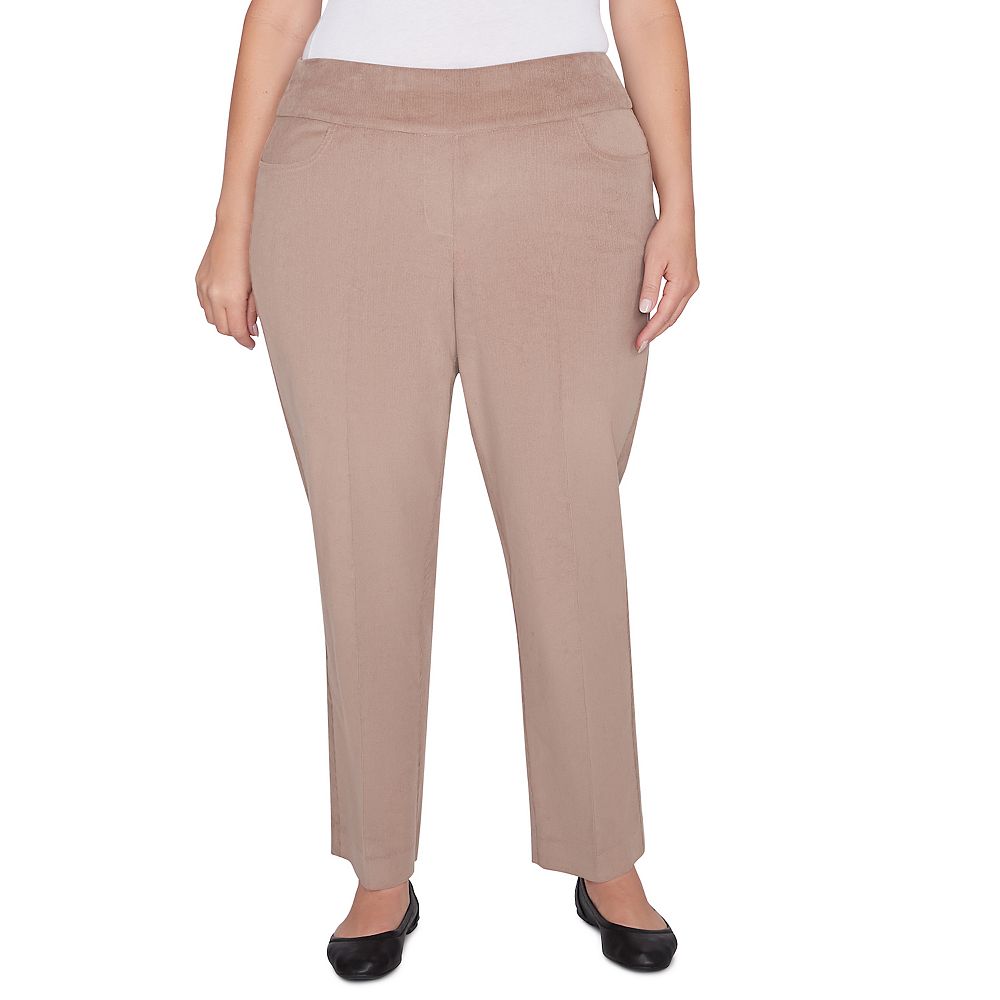Plus Size Alfred Dunner Classic Balanced Short Length Pants