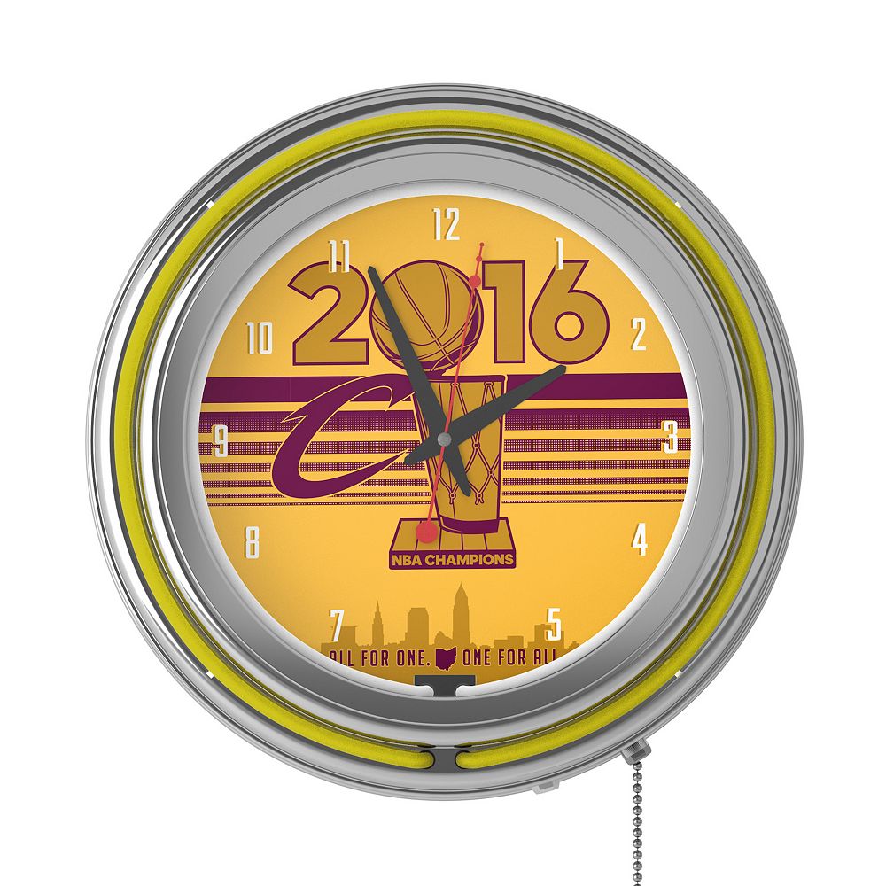 Trademark Gameroom Cleveland Cavaliers 2016 NBA Champions Retro Neon ...
