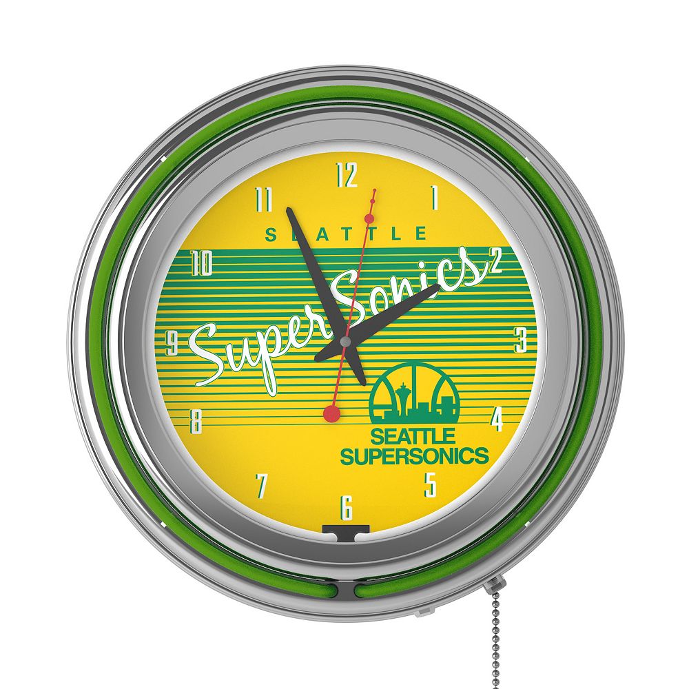Trademark Gameroom Seattle Supersonics Hardwood Classics Retro Neon ...