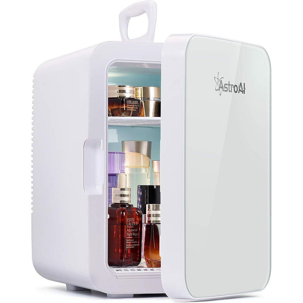 Astroai Mini Fridge 10 Liter/15 Can, Compact Refrigerator, Ac For Home ...