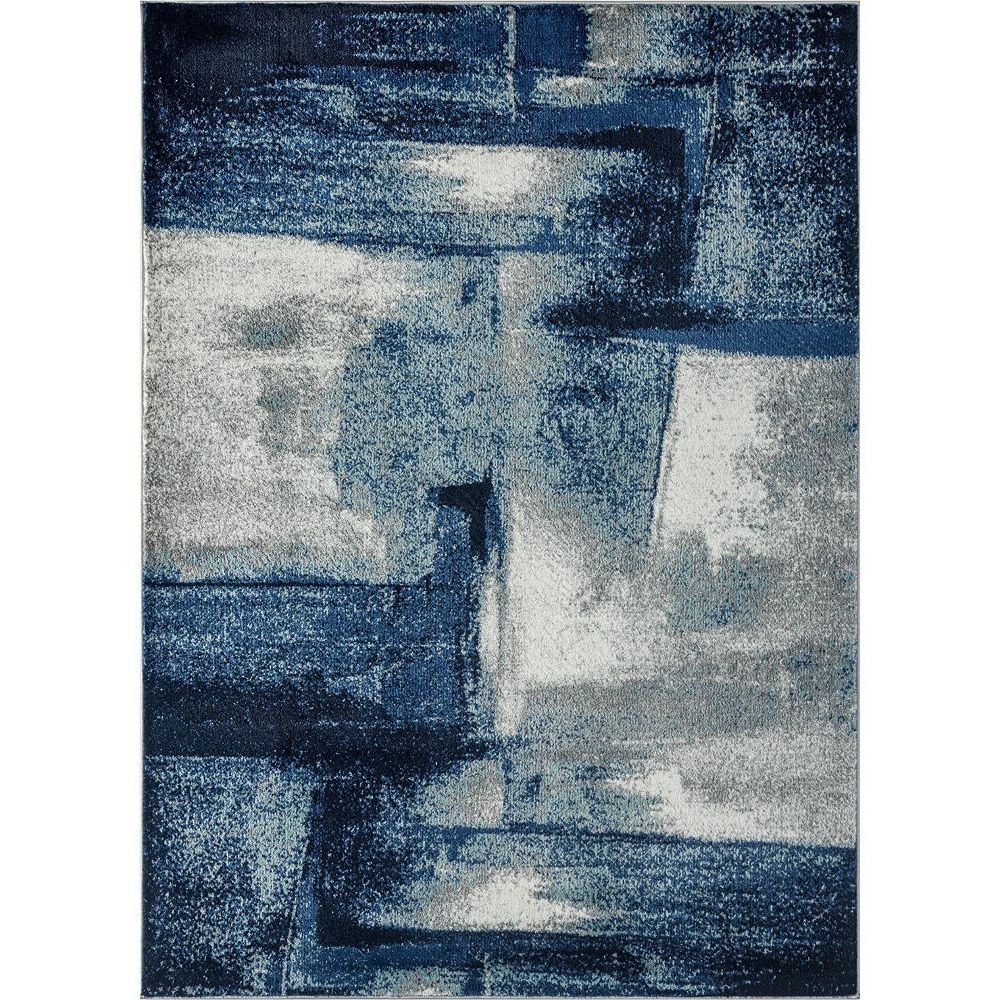 Luxe Weavers Modern Abstract Strokes Area Rug
