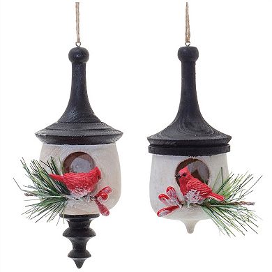 Red Ball Ornament Cluster Set of 6 Christmas Tree - Glass with Jute ...