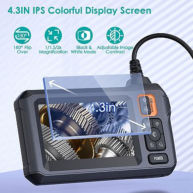 Industrial Endoscope Camera 1080p Waterproof Digital Snake Camera