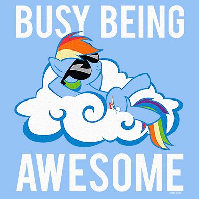 My Little Pony Busy Being Awesome Tee