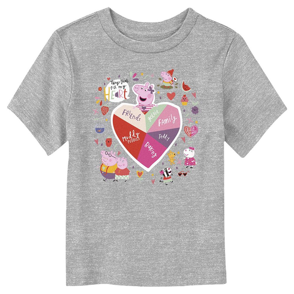 Peppa Pig Things That Fill My Heart Tee