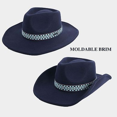 Kanut Sports Unisex Rogue Woven Band Wool Felt Hat