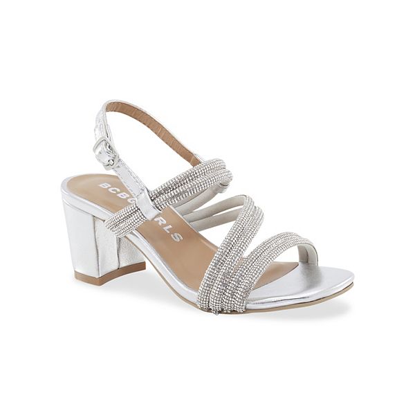 BCBG Girls Hanna Girls' Block Heel Sandals
