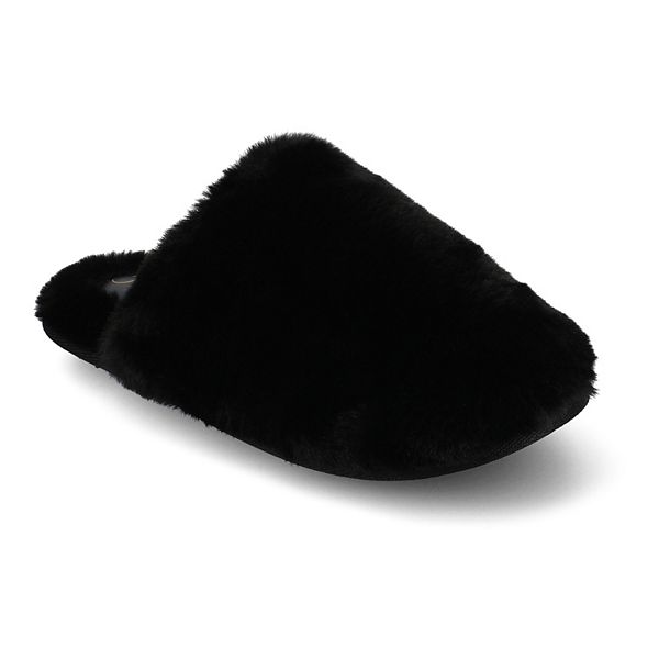 Journee Jayde Women's Plush Cushioned Scuff Slippers