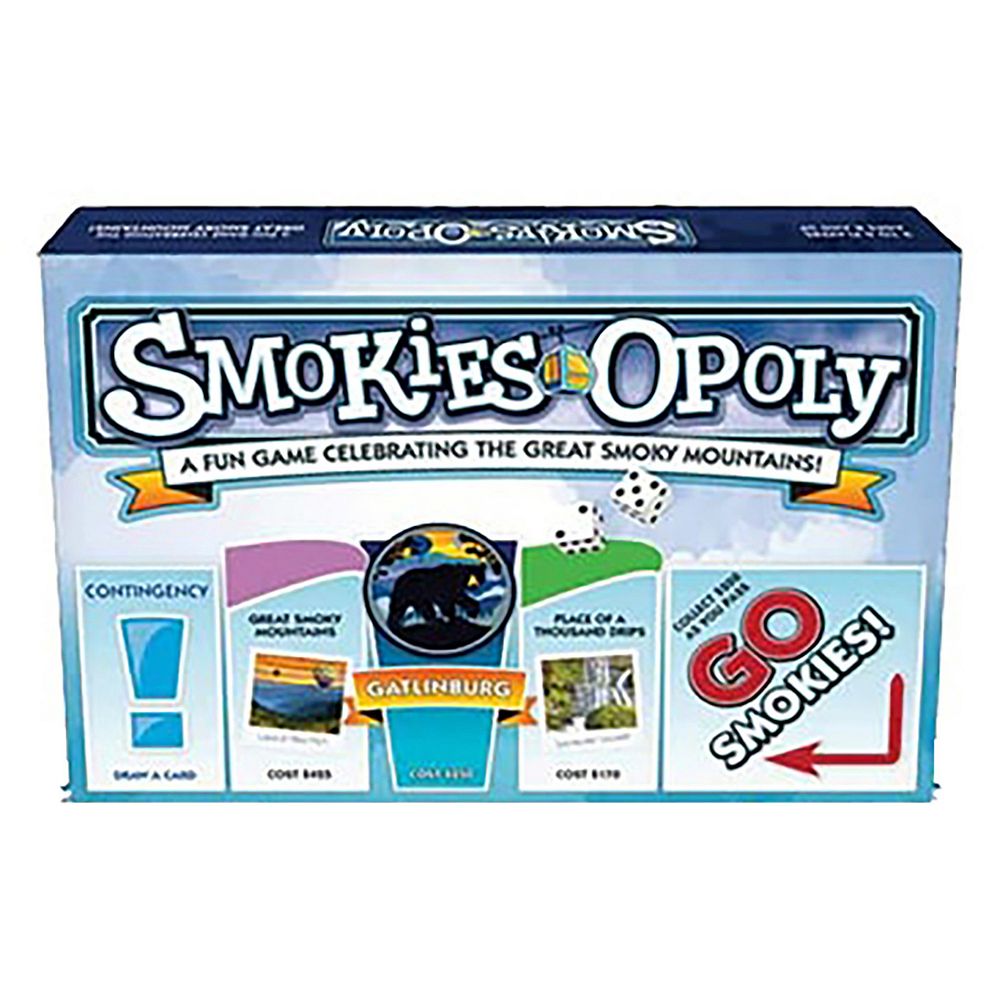 Late For The Sky: Smokies-Opoly - Smokey Mountains Themed Family Board Game