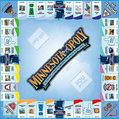 Late For The Sky: Minnesota-Opoly - State Themed Family Board Game