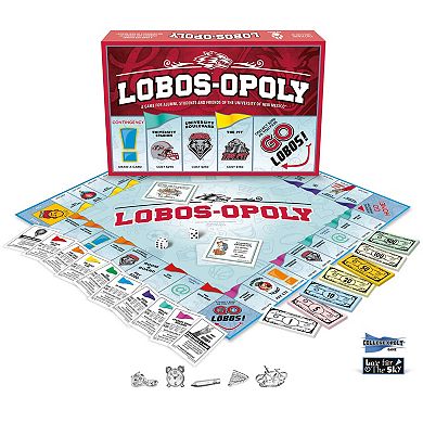 Late For The Sky: Lobos-Opoly - University Of New Mexico Themed Family ...