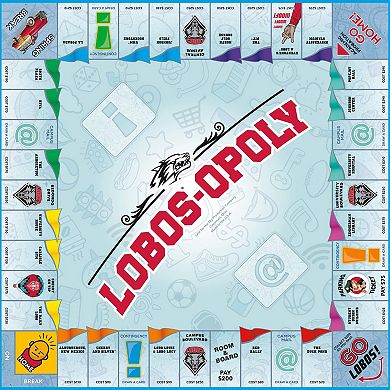 Late For The Sky: Lobos-Opoly - University Of New Mexico Themed Family ...