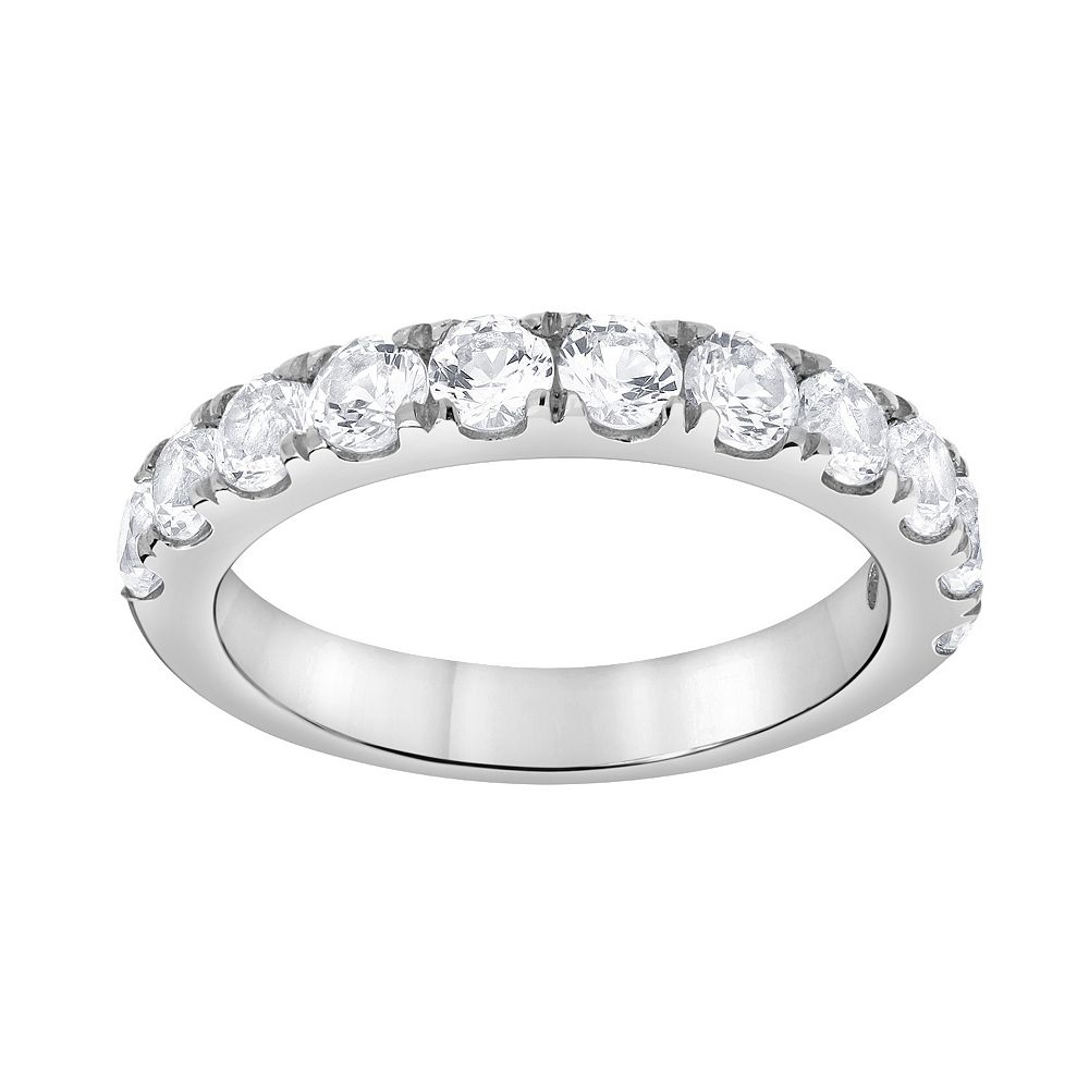 Gemstone Brilliance Lab-Created White Sapphire Ring Gemstone Brilliance Lab-Created White Sapphire Ring