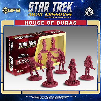 Battlefront Miniatures Star Trek Away Missions: House of Duras Klingon ...