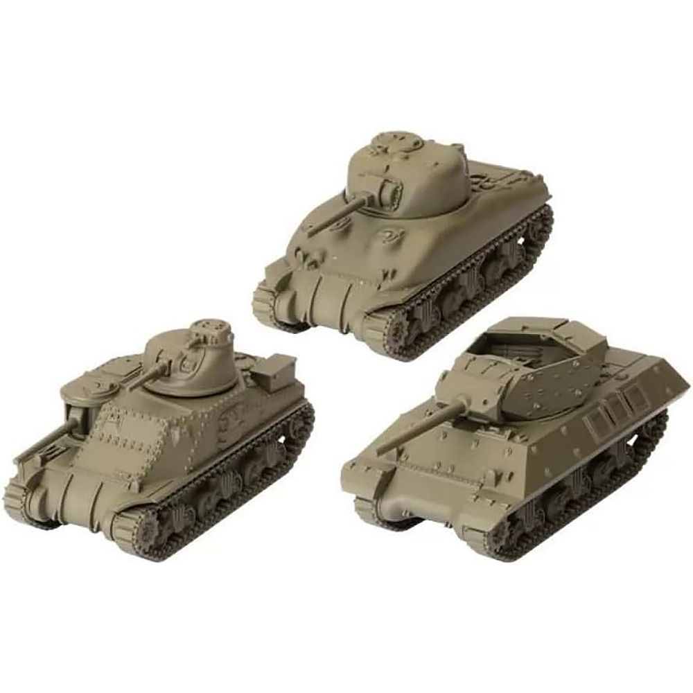 Battlefront Miniatures World of Tanks: U.S.A. Tank Platoon Expansion