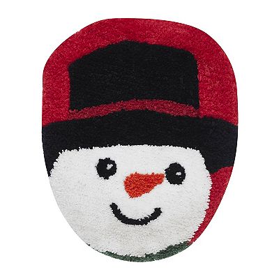 VCNY Home Snowman Contour Rug Set