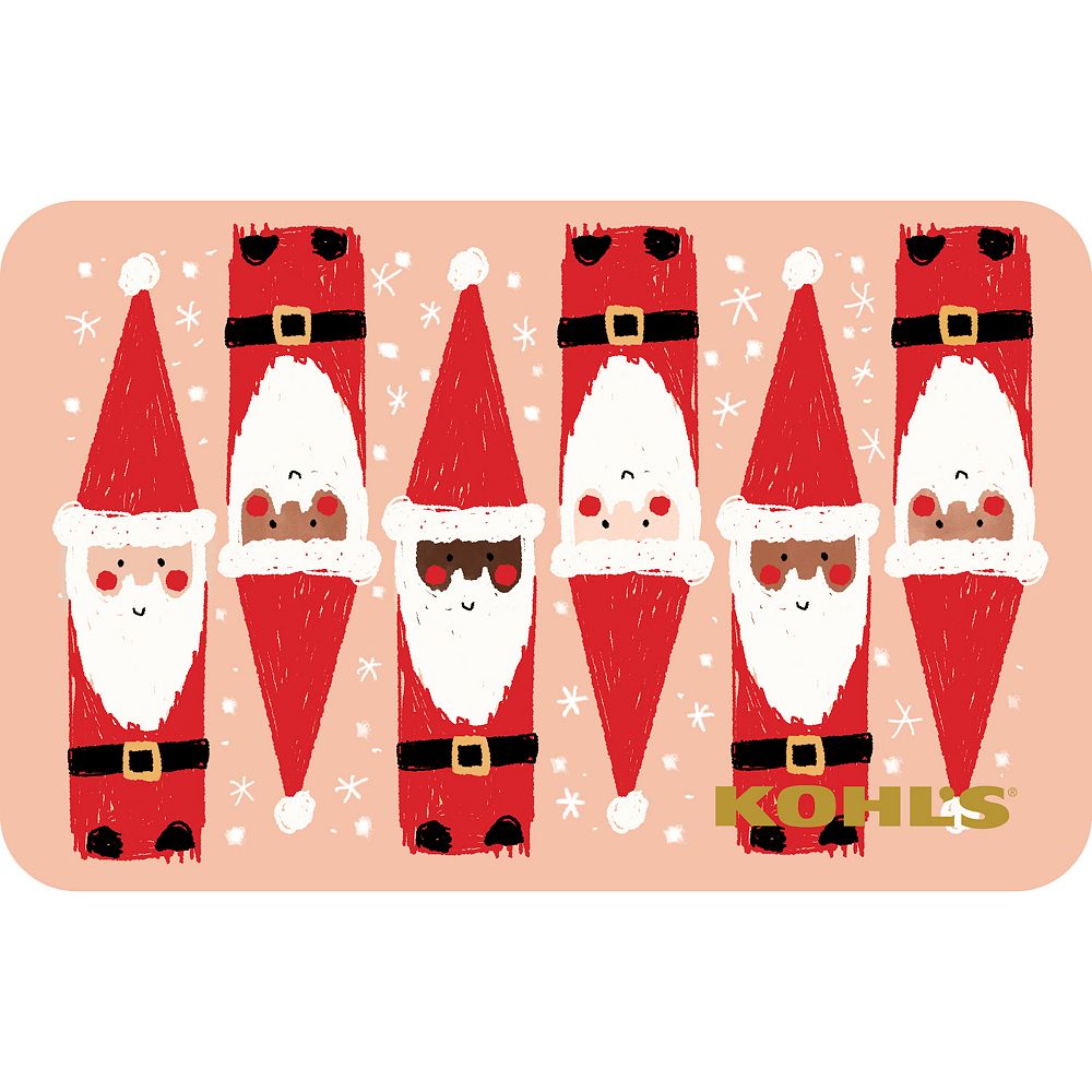 Santa Claus Christmas Gift Card