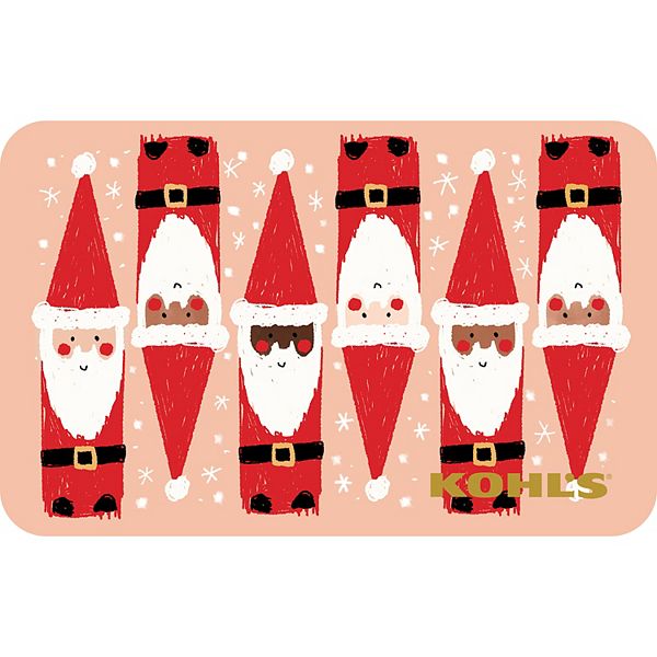 Santa Claus Christmas Gift Card