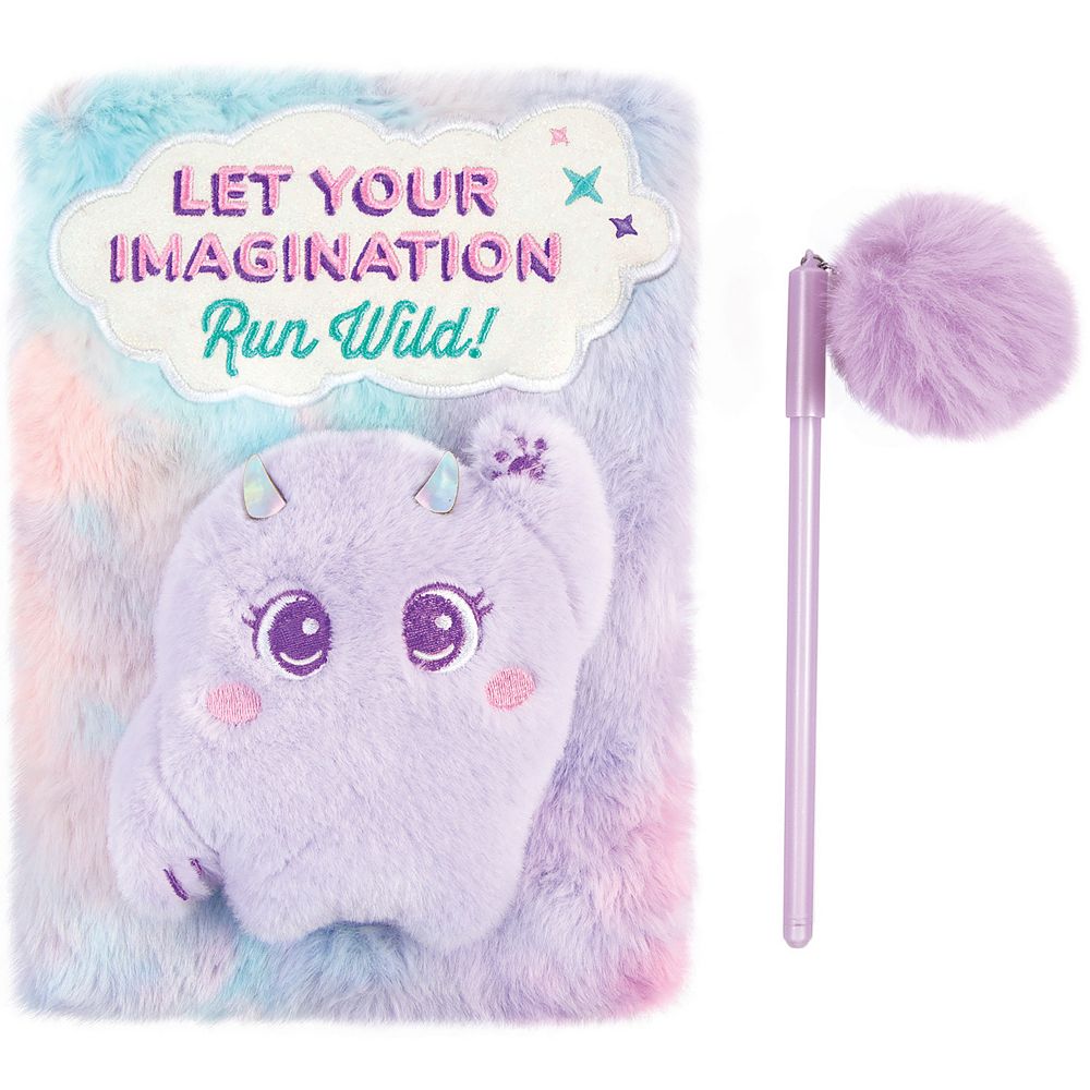Make It Real 3C4G: Imagination Land Wild Style Plush Journal & Pen